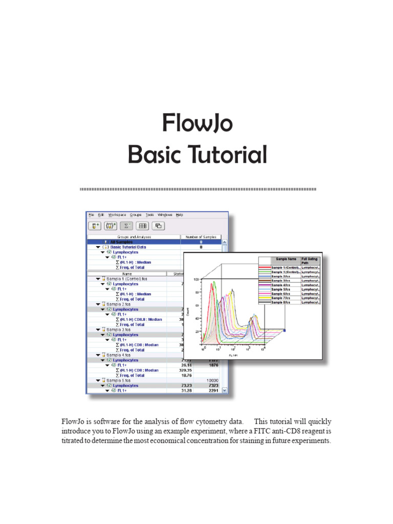 Flowjo Basic Tutorial.29461821 PDF | PDF