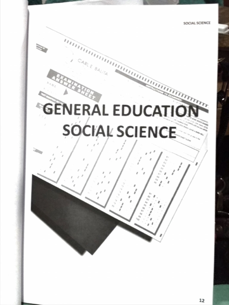 Gen Ed-Soc Scie | PDF
