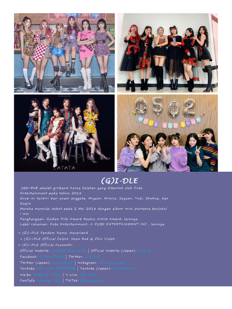 (G)I-DLE_booklet | PDF