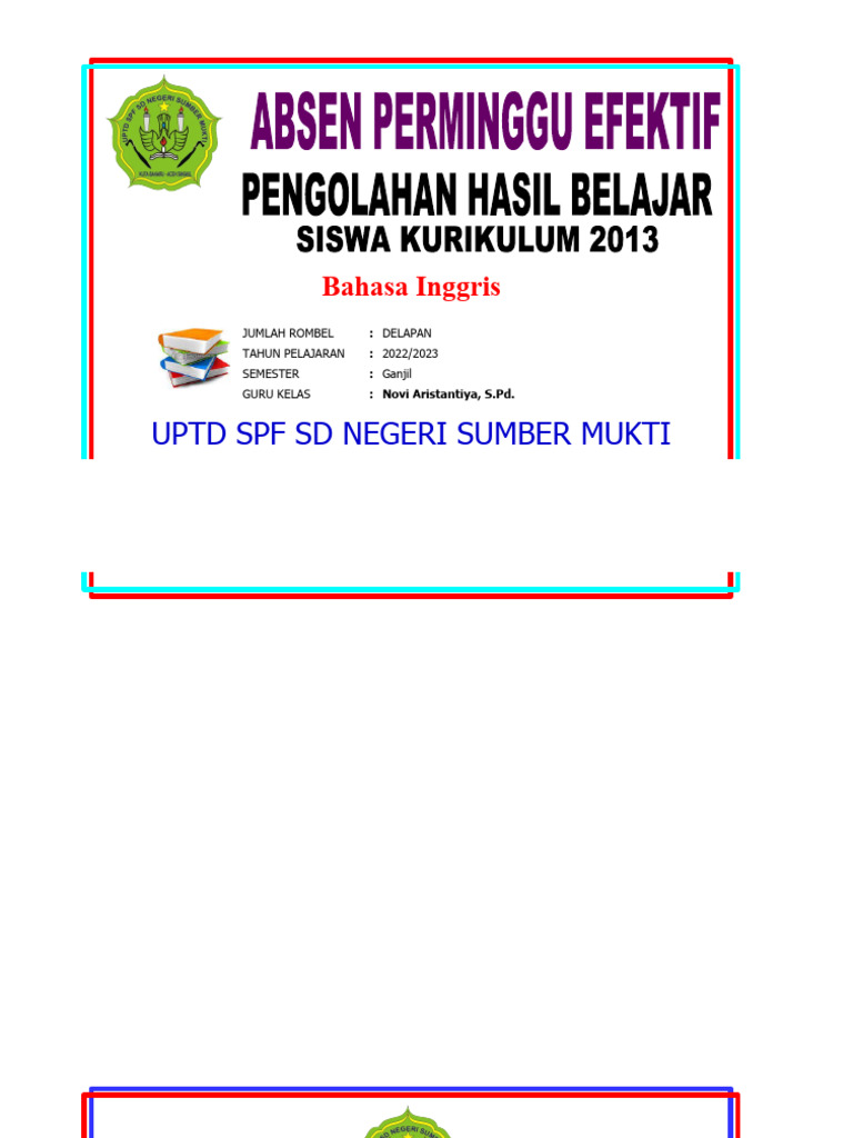 Cetak Leger k13 - Pjok Ganjil 2021-2022 | PDF