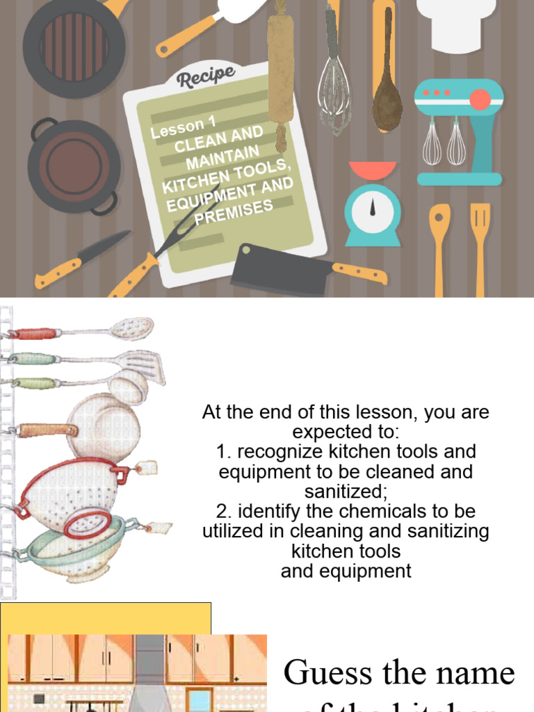 Kitchen Tools | PDF | Refrigerator | Oven