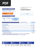 Voorbeeld Standaard Bankverklaring | PDF