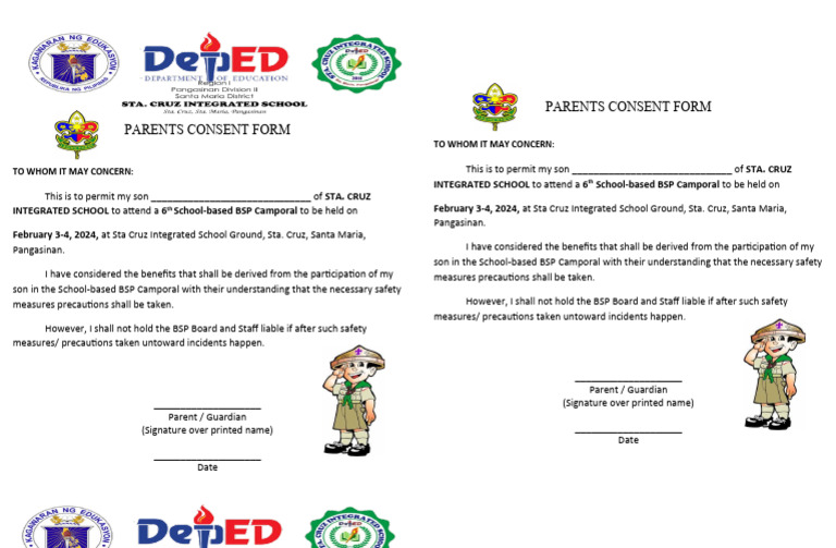 PARENTS-CONSENT-FORM | PDF
