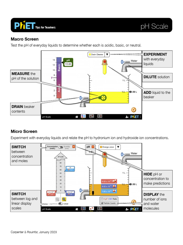 PH Scale HTML Guide - en | PDF | Ph | Acid