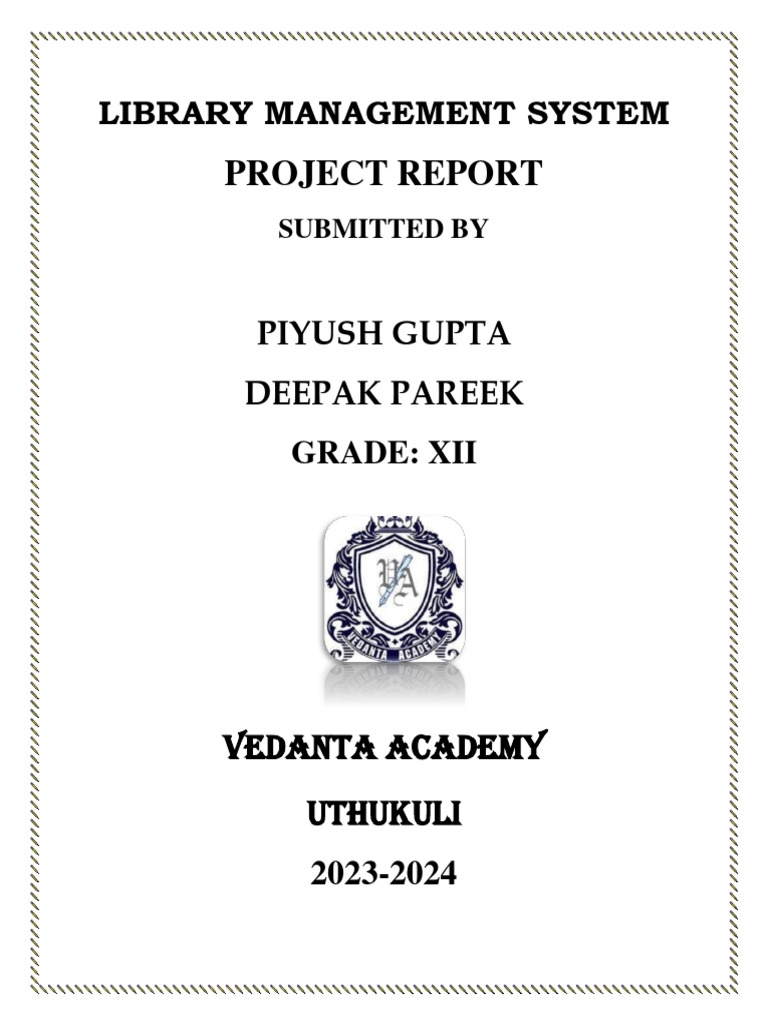 Deepak Cs Project | PDF | My Sql | Databases