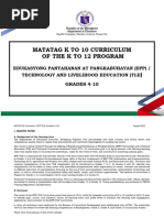 MATATAG EPP - TLE CG Grades 4 and 7 | PDF | Learning | Educational ...