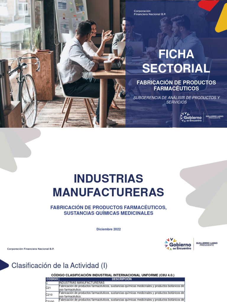 Ficha-Sectorial-Farmac-utico | PDF | Farmacéutico | Medicamentos con receta