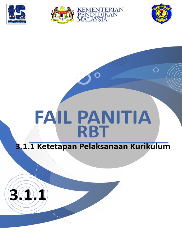 Template Cover Fail Panitia RBT | PDF