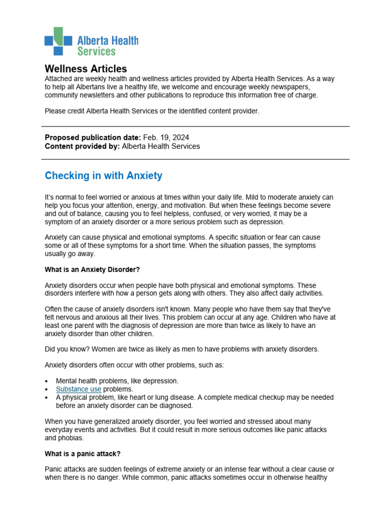 Doc-20240131-Wa0 240131 225429 | PDF | Panic Attack | Anxiety Disorder