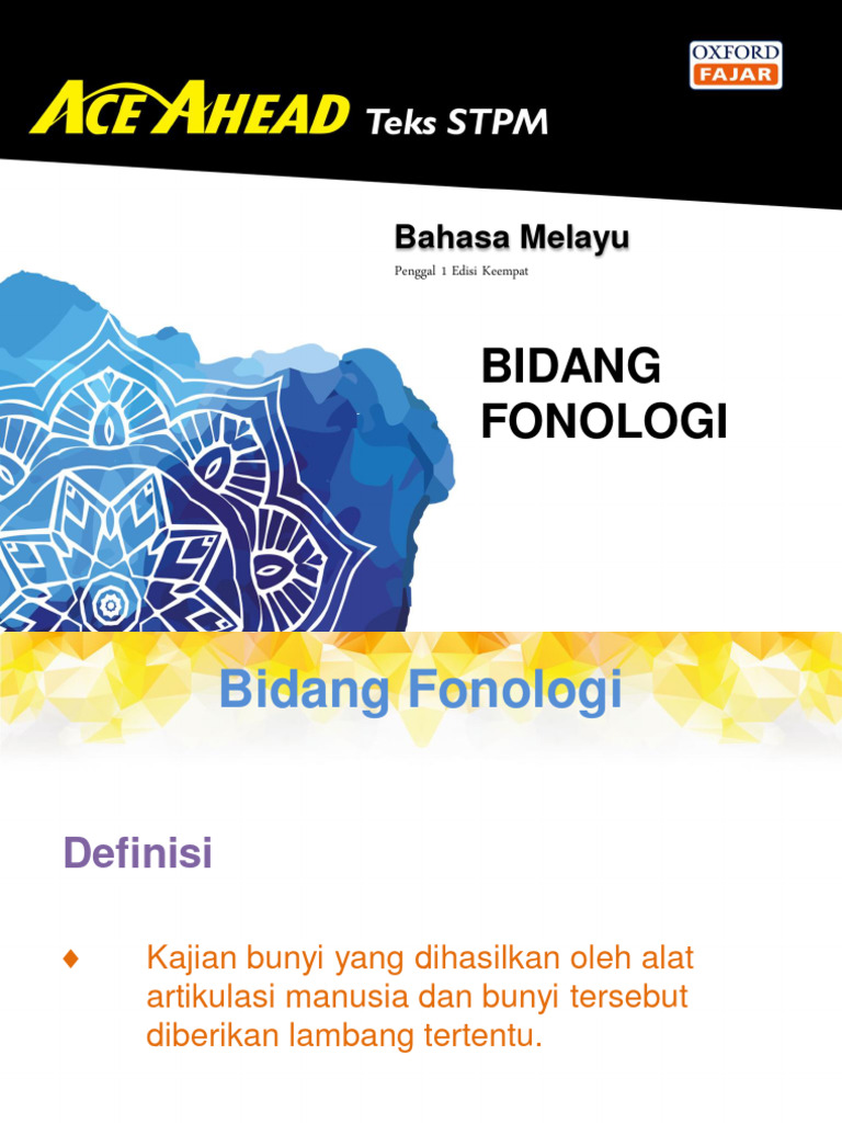 Nota Fonologi | PDF