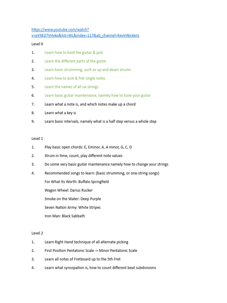 Project Guitar | Download Free PDF | Minor Scale | Chord (Music)