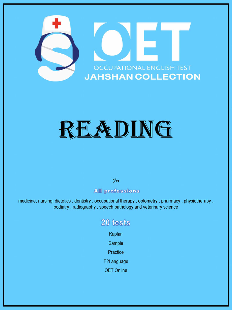 1.Reading Jahshan OET Collection | PDF