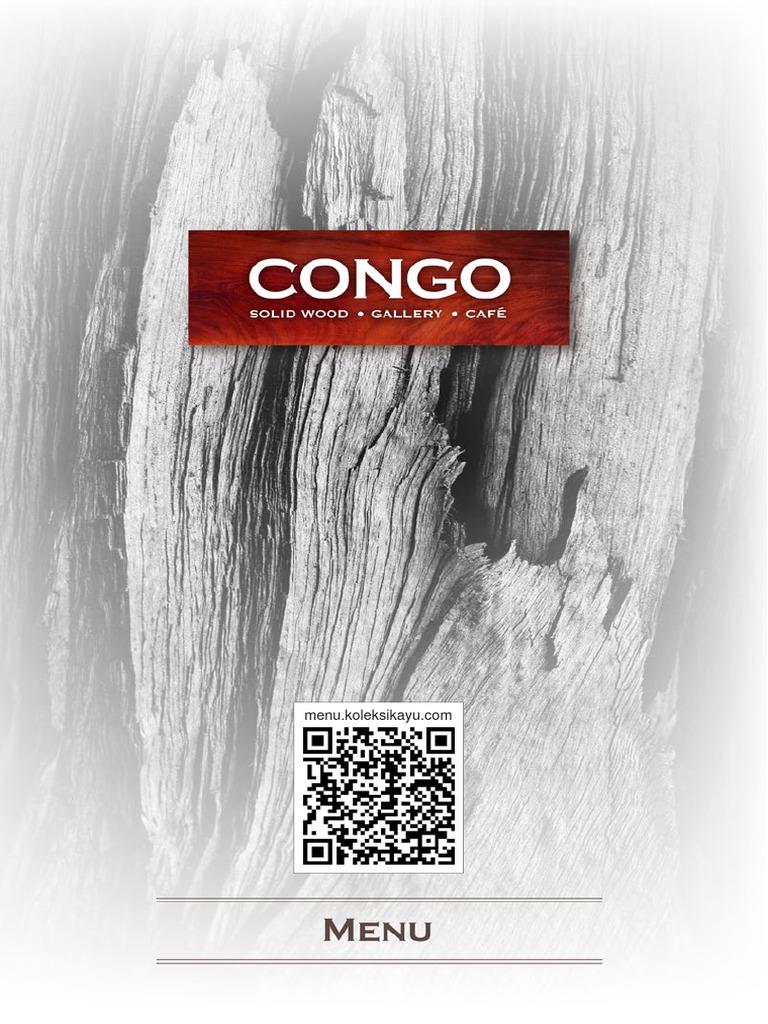 CONGO Menu | PDF
