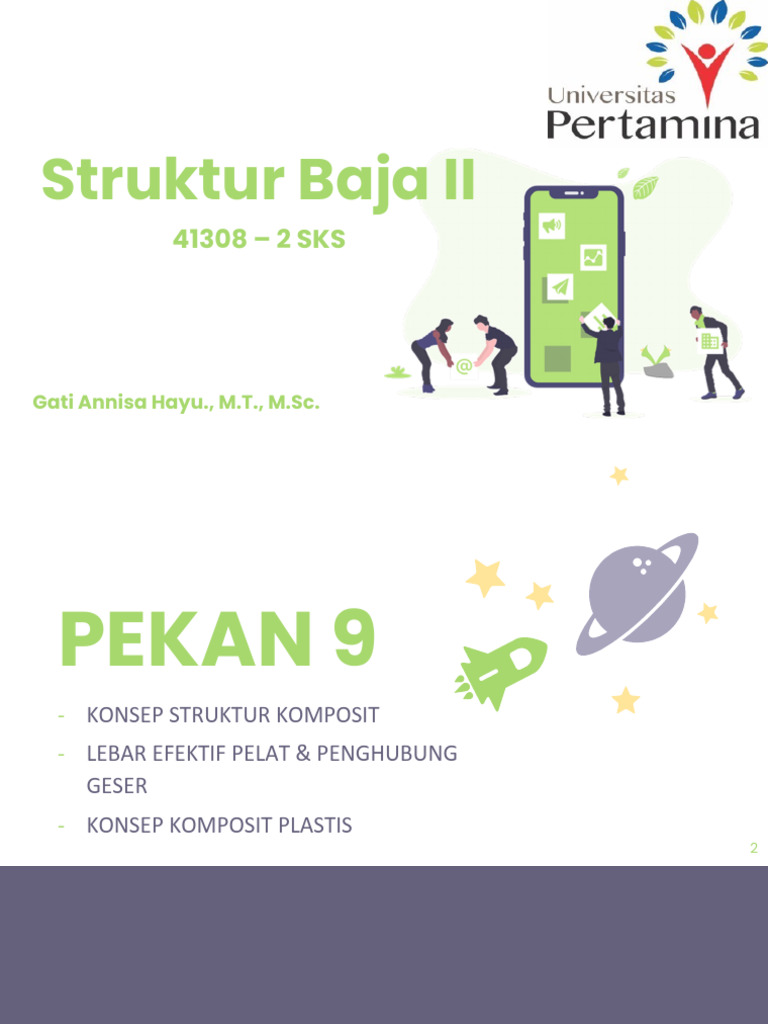 Pekan 9 - Konsep Struktur Komposit | PDF