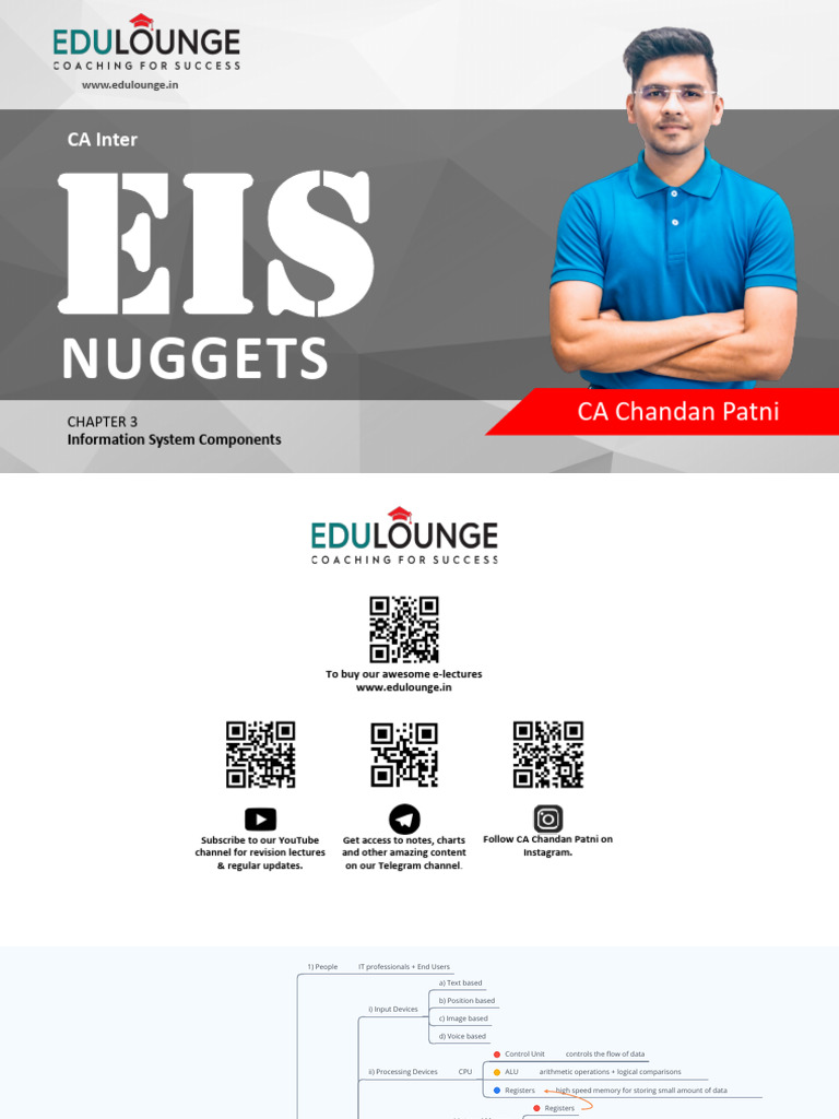 EIS Nuggets Chapter 3 | Download Free PDF | Computer Data Storage | Databases