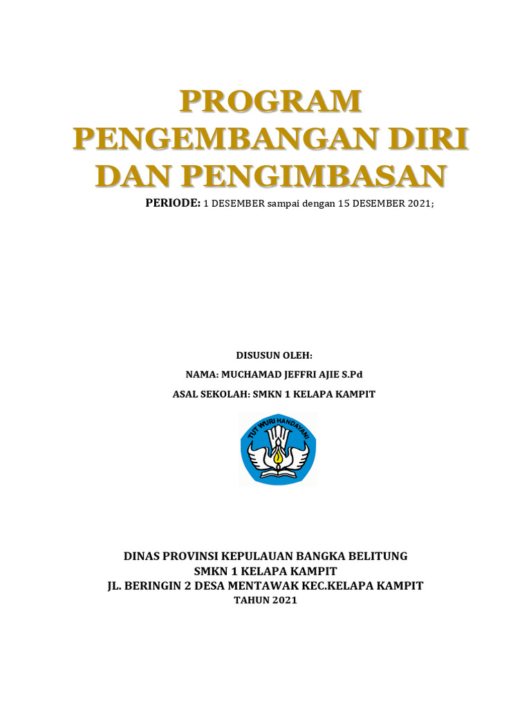Program Pengembangan Diri Dan Pengimbasan File Kecil | PDF