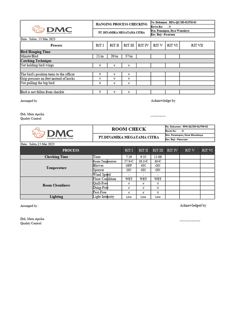 Logo Gabungan Hanging Dan Room Check | PDF | Anatomy | Clinical Medicine