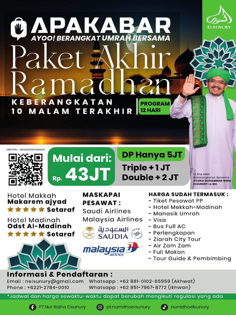 Flyers Paket Akhir Ramadan | PDF