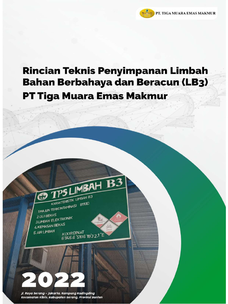 Rintek Penyimpanan LB3 | PDF | Teknologi & Rekayasa