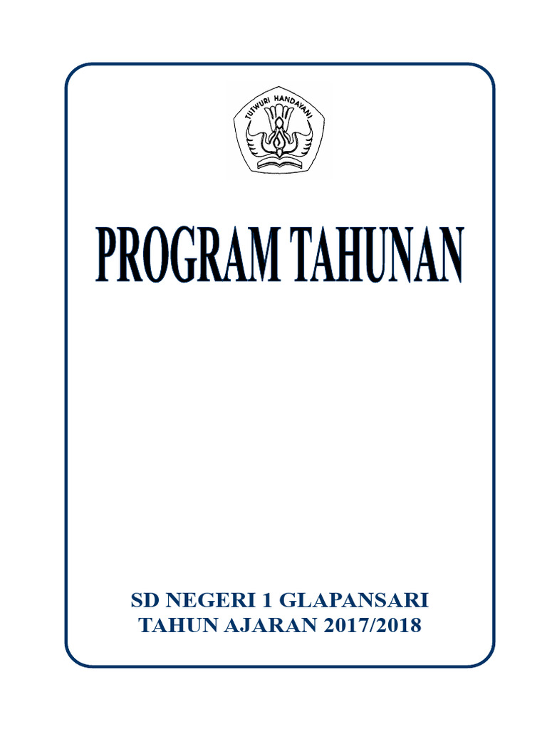 Program Tahunan PKN Kelas VI SDN 1 Glapansari | PDF