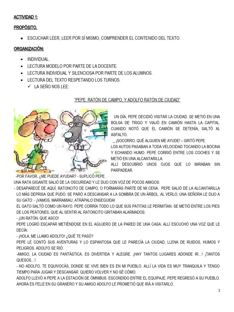 Actividades Didácticas de Fábulas | PDF | Fábula | Hormiga