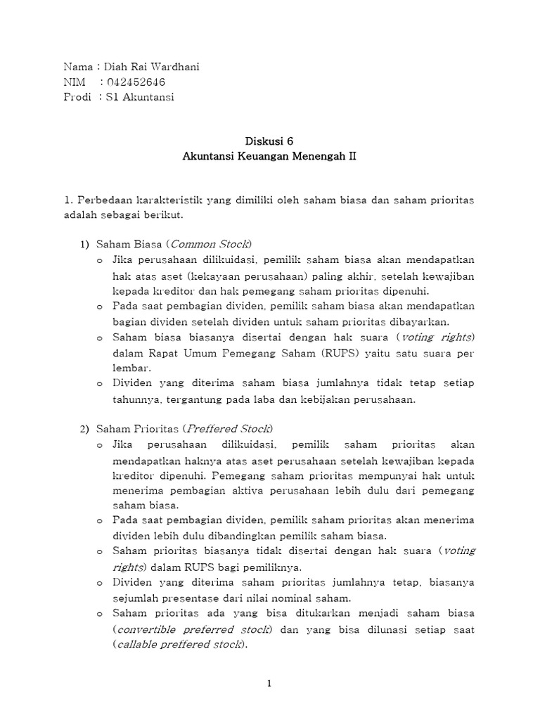 Diskusi 6-AKM II | PDF