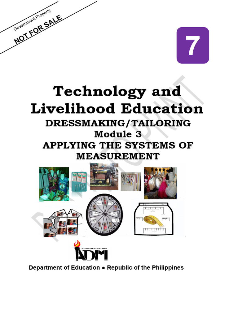 TLE7 - Mod3 - Applying The Systems of Measurement - v5 | PDF | Inch ...