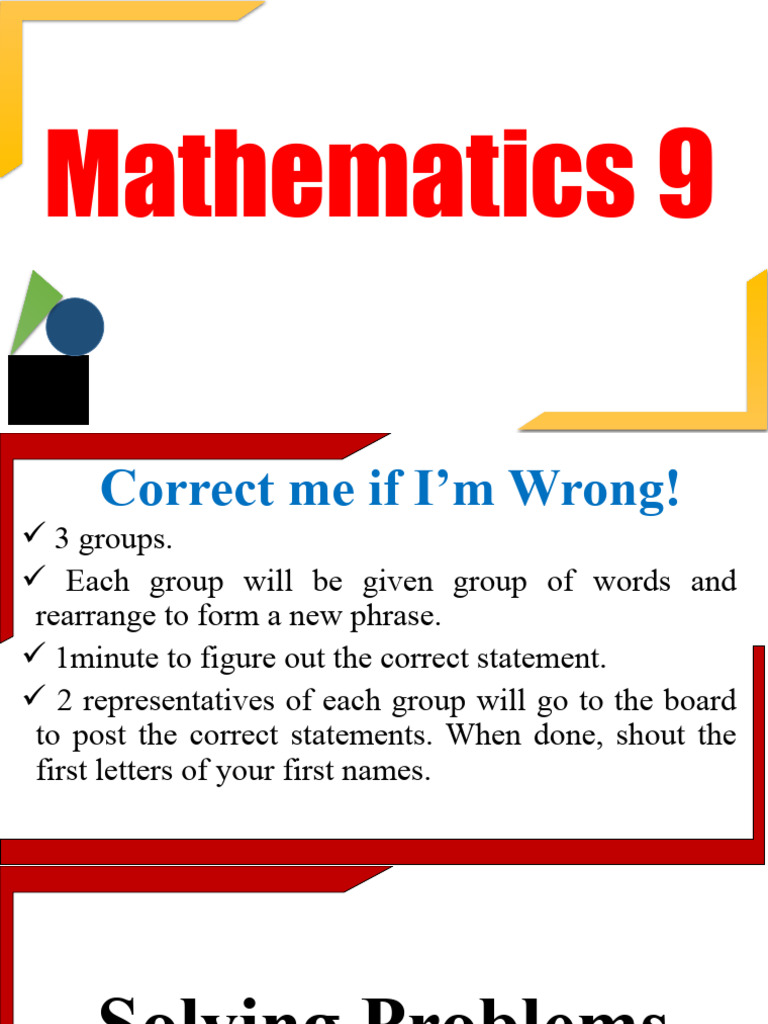 Trapezoid Theorems and Problem Solving | PDF | Language Arts & Discipline | Teaching Methods ...