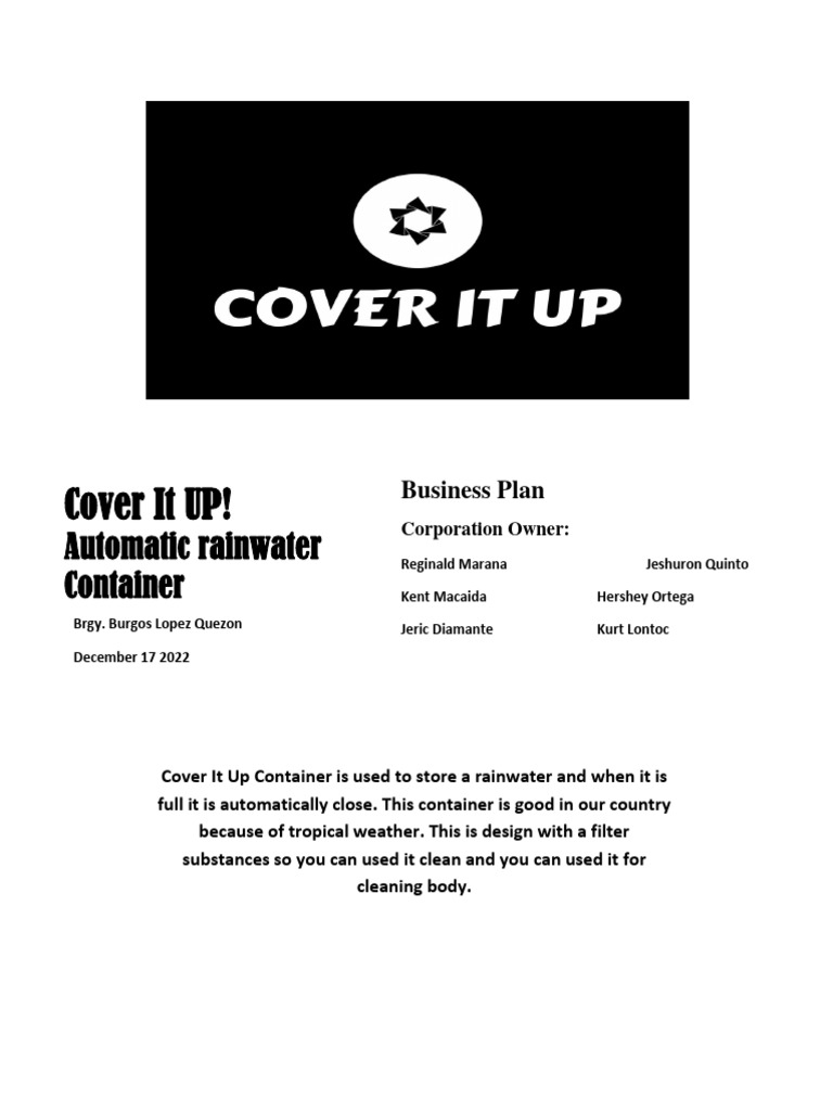 BSCE 3 Group CIU Business Plan | PDF | Loans | Interest