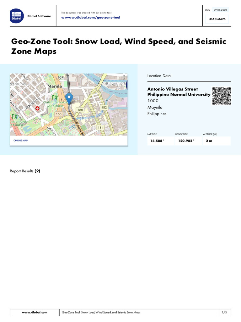 Engineers' Geo-Zone Load Maps | PDF