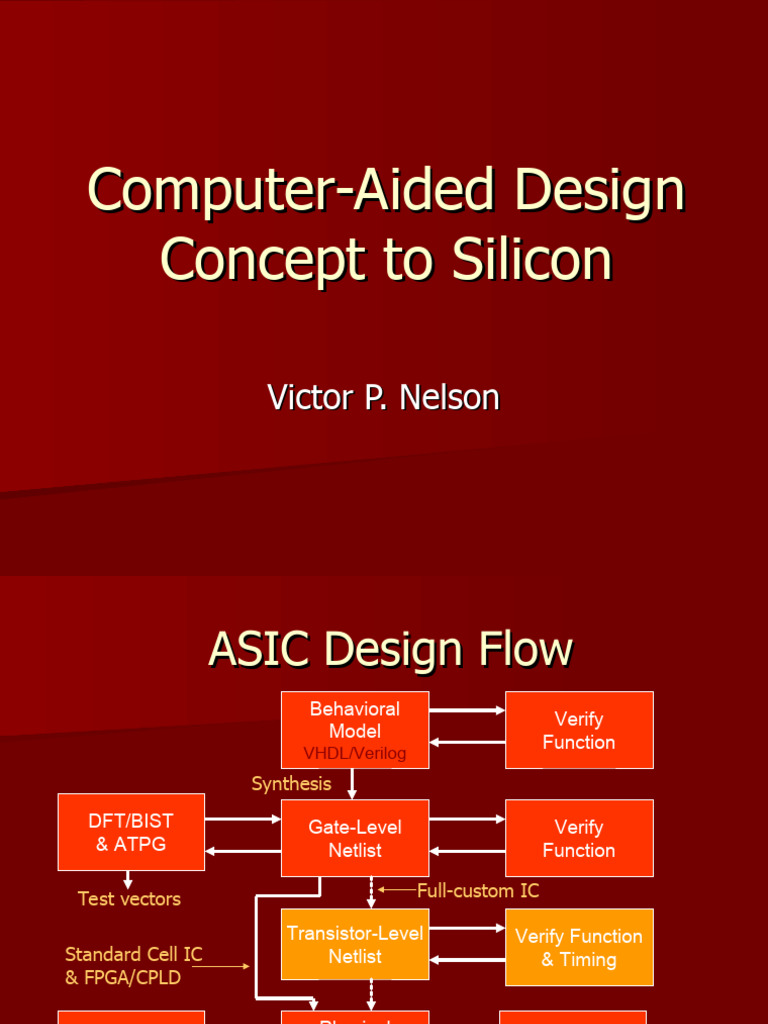 Asic Cad Seminar | PDF | Field Programmable Gate Array | Vhdl