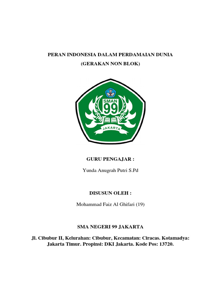 19 - Mohammad Faiz Al Ghifari - XII MIPA 5 | PDF