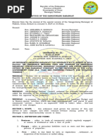 Barangay Business Permit Template | PDF