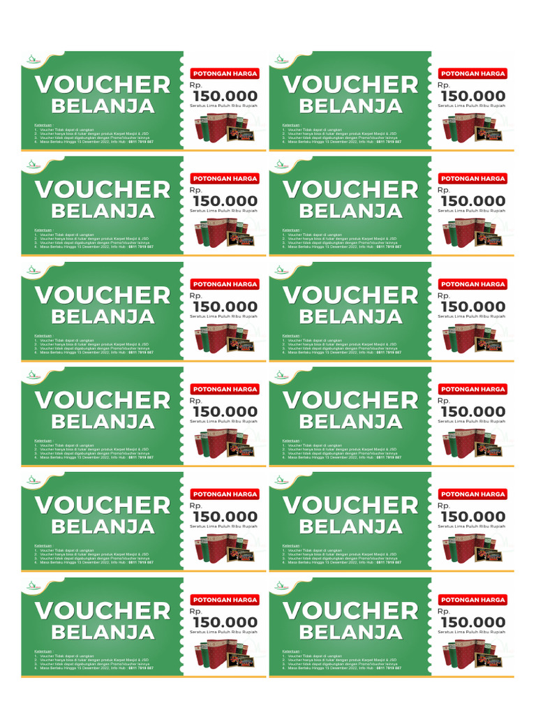 Voucher 150rb | PDF
