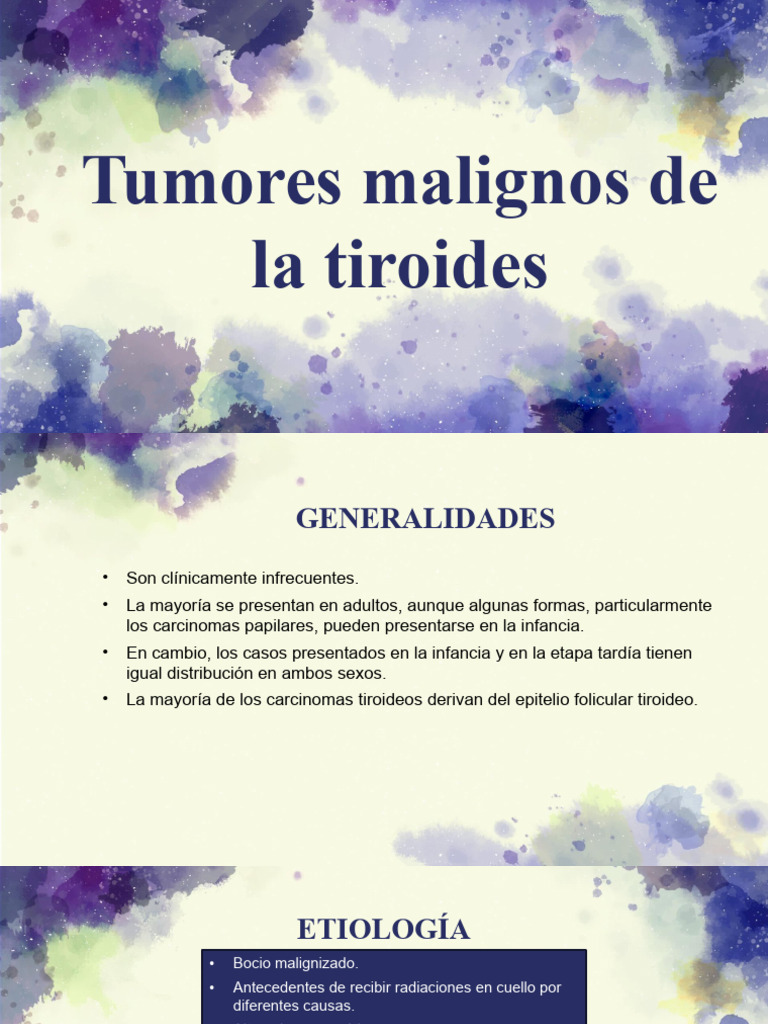 Tumores Malignos | PDF