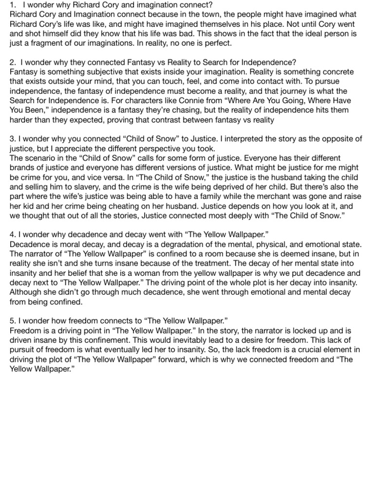 Annotated-Gallery Walk Responses | PDF