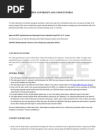 IEEE Copyright Form | PDF | Copyright | Intellectual Property