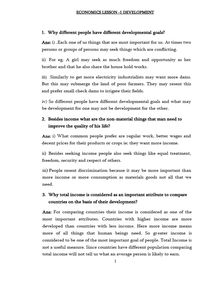 Development Notes | PDF