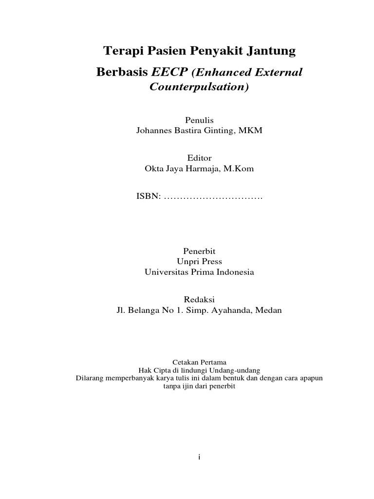 Terapi Enhanced External Counterpulsation (EECP) | PDF | Wellness
