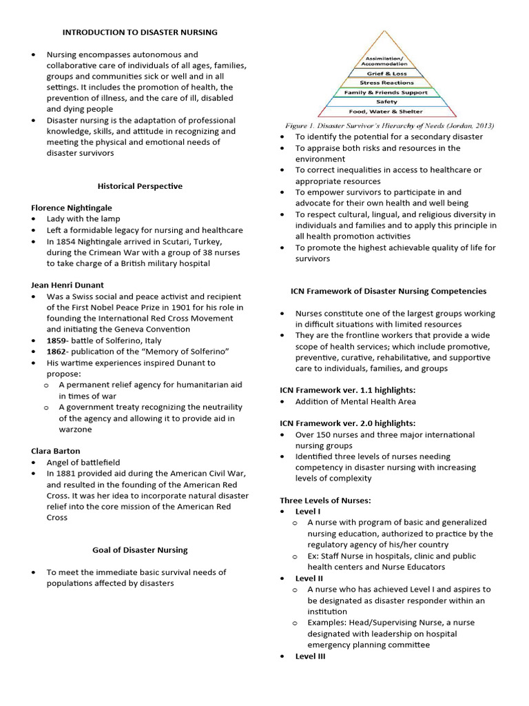 Essentials of Disaster Nursing Care | PDF | Nursing | Emergency Management
