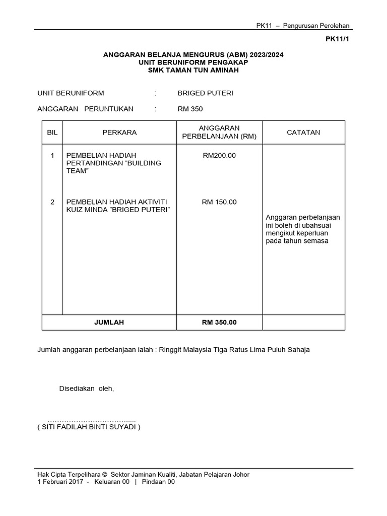 Abm Pengakap 2023 | PDF