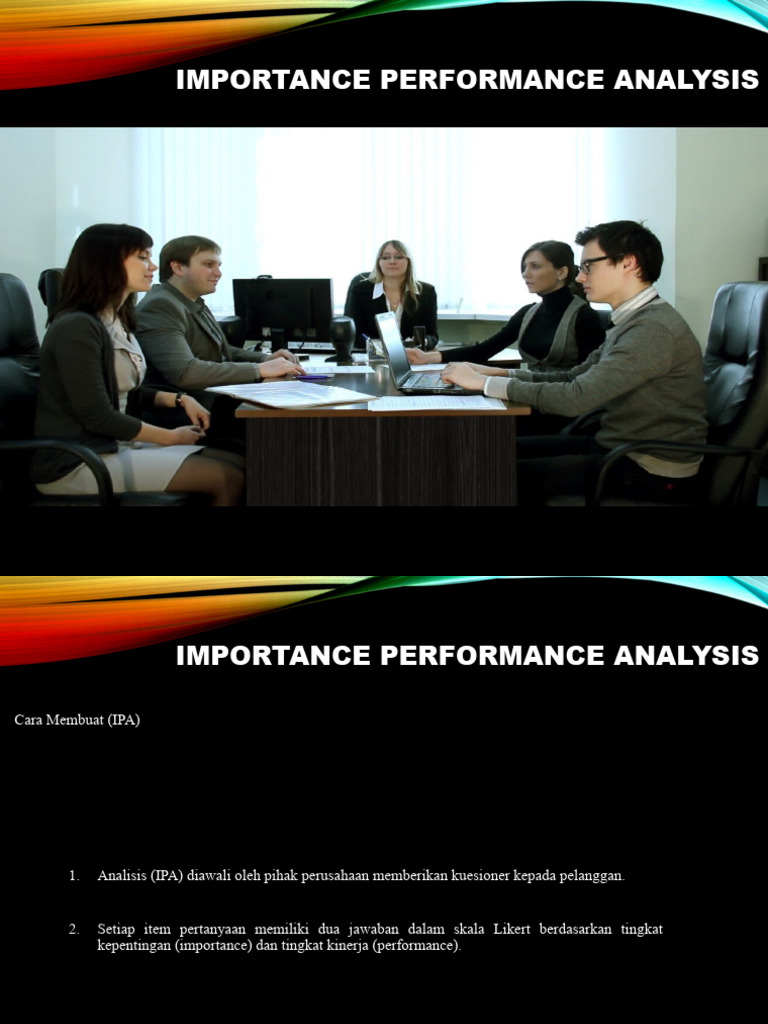 Cara Menghitung Importance Performance Analysis | PDF