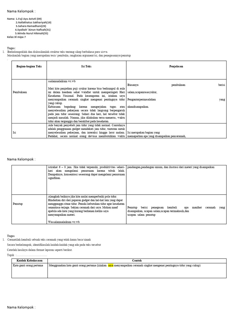 Tugas Presentasi | PDF | Karier & Perkembangan | Pengembangan Diri