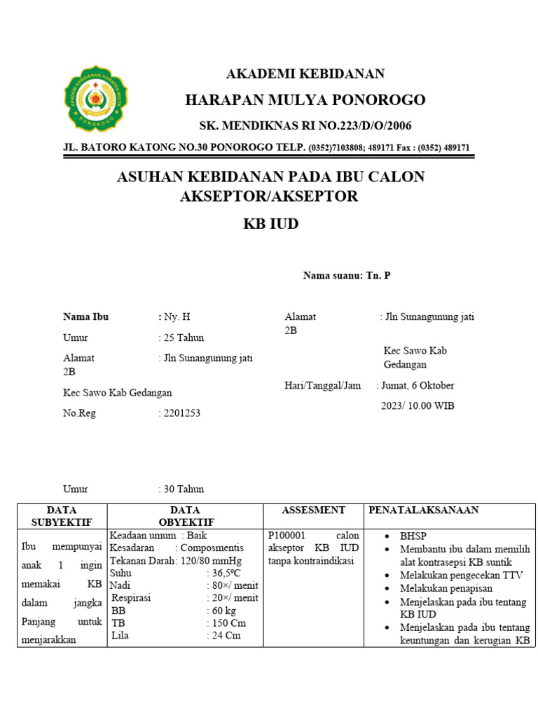Soap KB Revisi | PDF