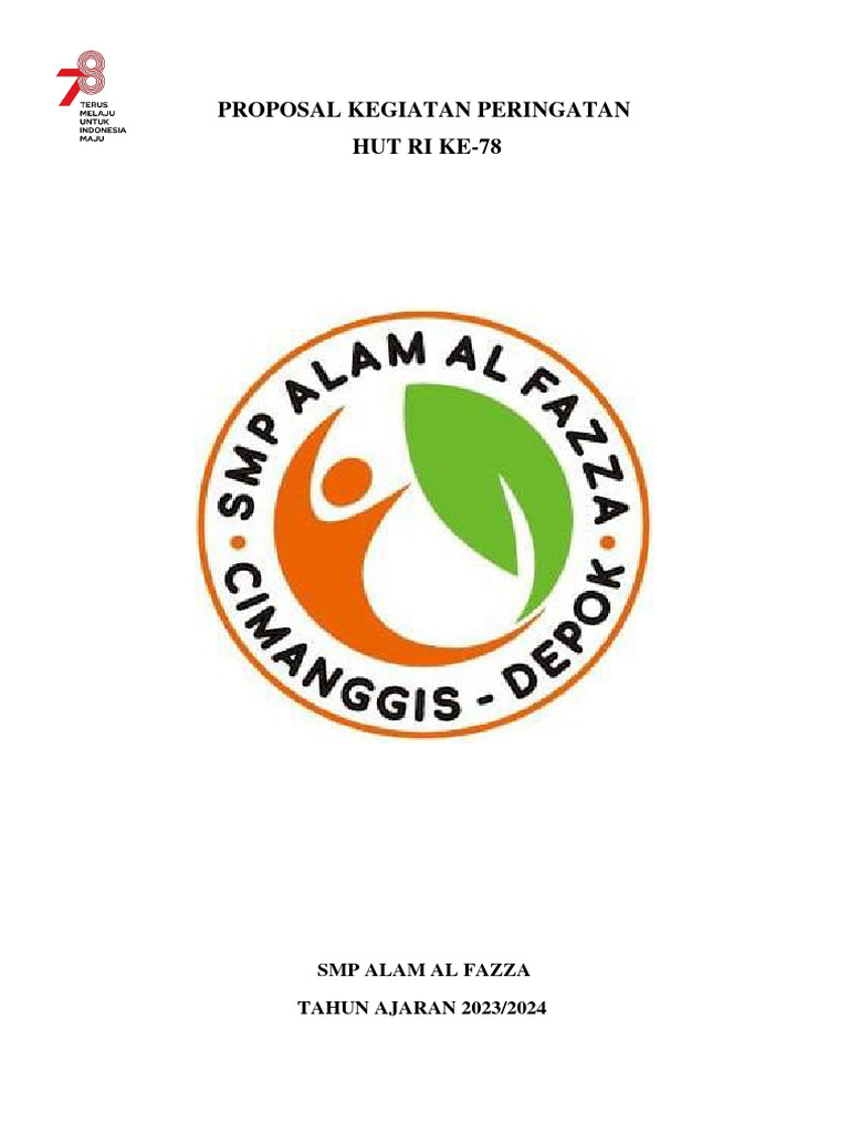 Proposal Kegiatan 17 Agustus 2023 - SMP AL FAZZA | PDF | Memasak ...