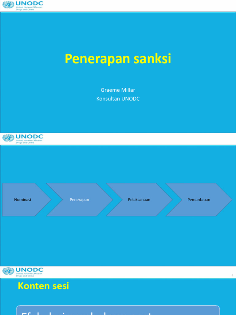 ID - 3 Implementation of Sanctions | PDF