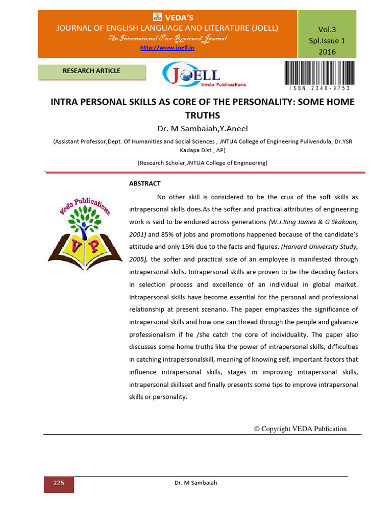 Intra Personal | PDF