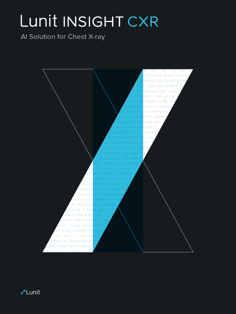 Lunit - Brochure - INSIGHT CXR - English | PDF