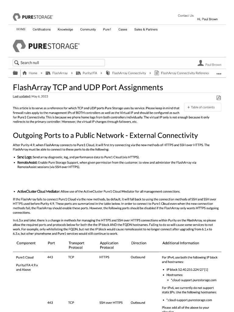 Pure Ports | PDF