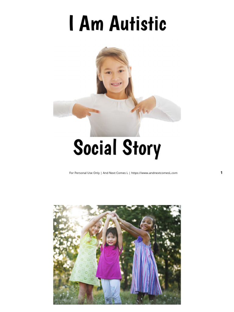 I Am Autistic Social Story | PDF